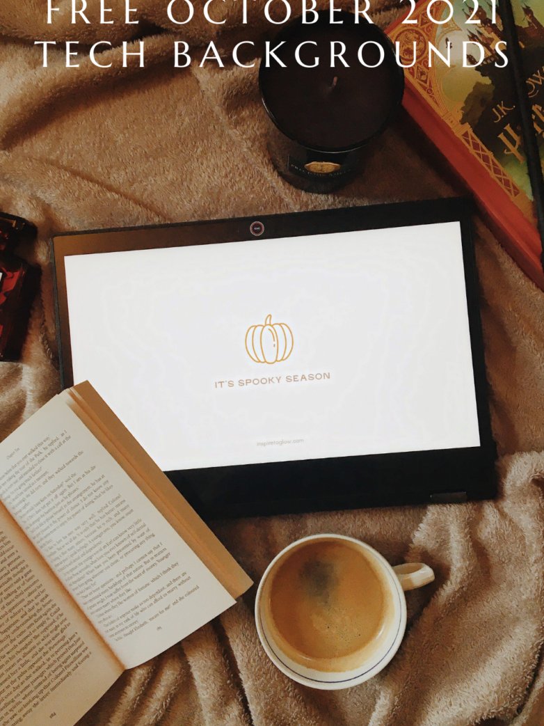 Free, downloadable April 2024 Tech Backgrounds - Inspire to Glow