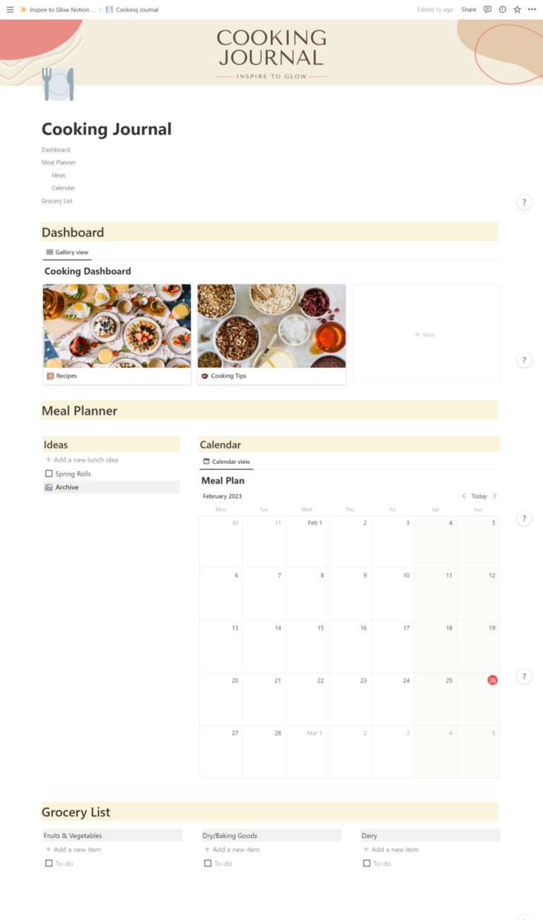 The 5 Ways I Use Notion To Organize My Life - Inspire to Glow