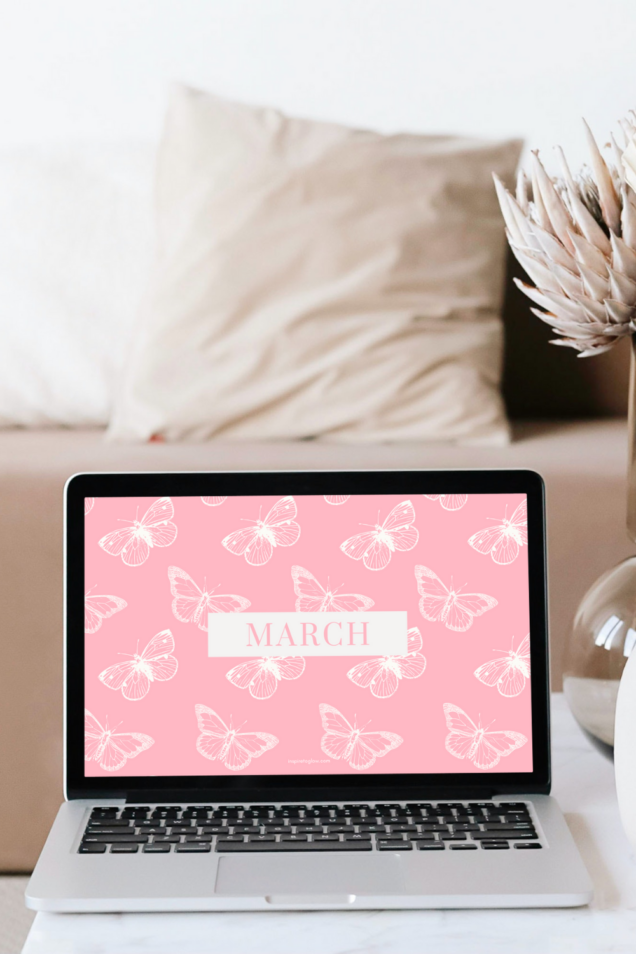 The free March 2023 Tech Backgrounds are here - Inspire to Glow