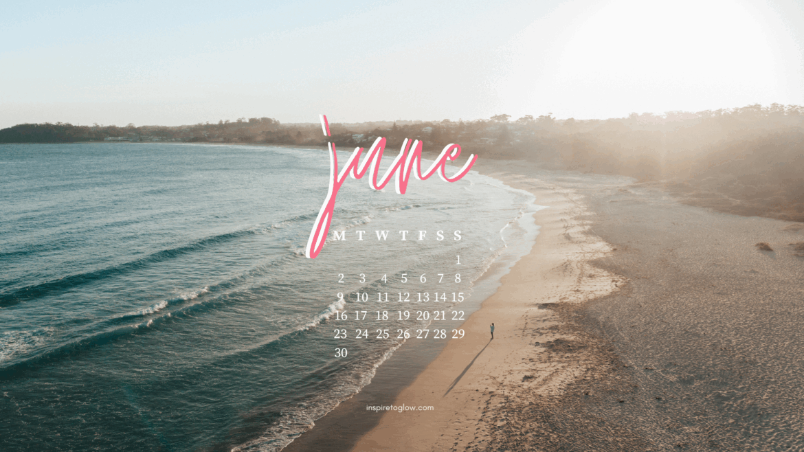 Free, downloadable June 2025 Tech Backgrounds - Inspire to Glow